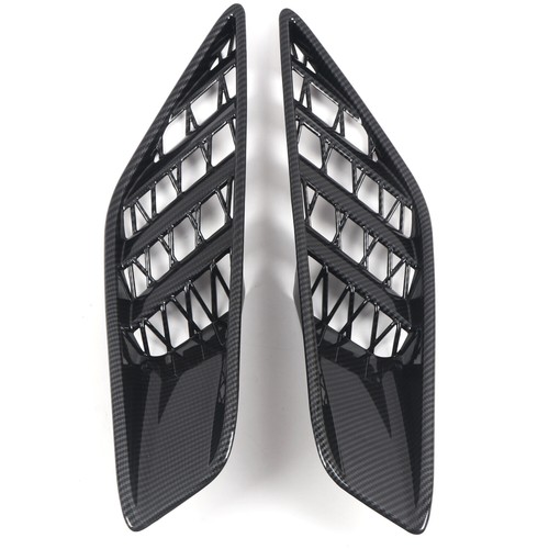 Carbon Fiber Rear Side Body Vent Cover Trim for Chevrolet Corvette C7 ...