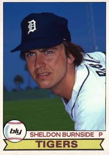 Sheldon Burnside - Detroit Tigers - 1979 Style Custom Card | eBay