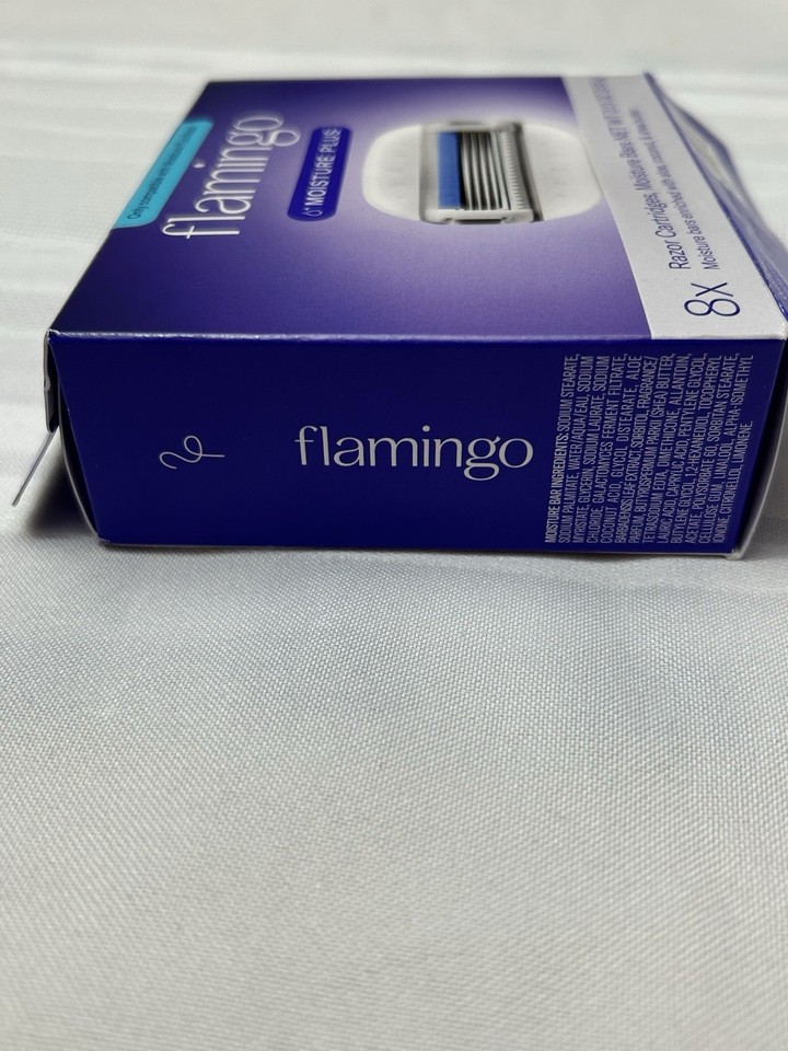 Flamingo Moisture Plus Women's Razor Blade Cartridge Refill 8 Pk | eBay