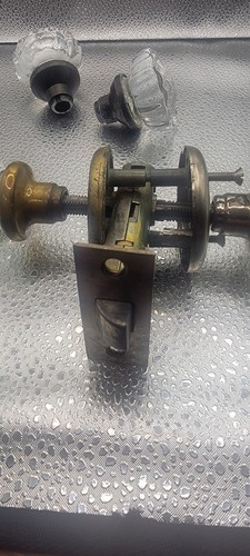 Vintage/antique Architectural Salvage Glass Door Knobs 2" This Is For 4 Knobs | eBay