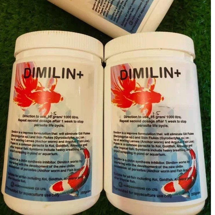 Dimilin 250g Get rid of Fish Lice Anchor worms Parasites For Koi ...