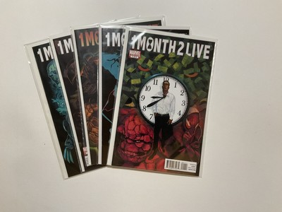 1 Month 2 Live 1 2 3 4 5 lot run set Near Mint Nm Marvel | eBay