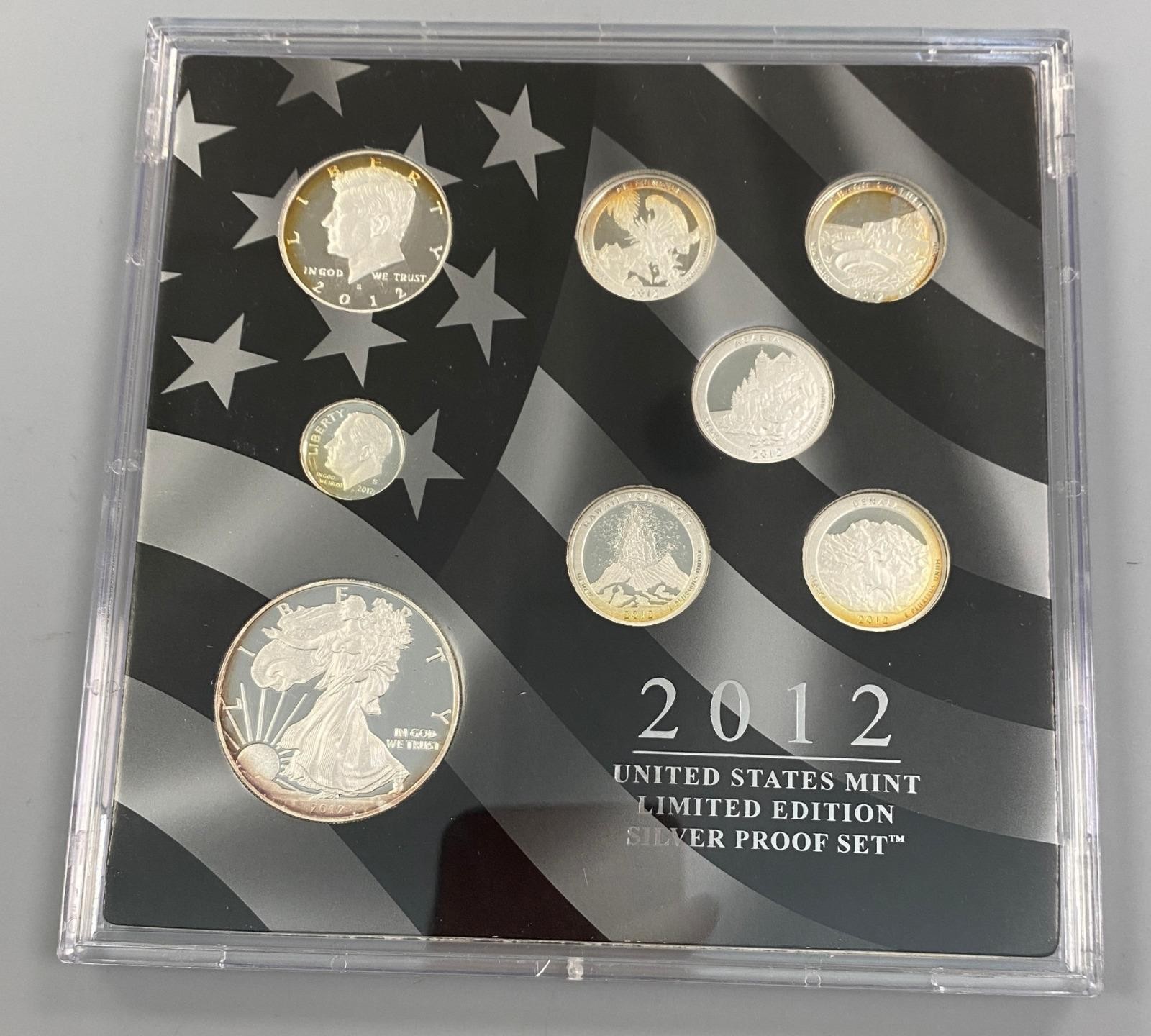 2012 US Mint Limited Edition Silver Proof Set toned w/ogp scarce L22041 ...