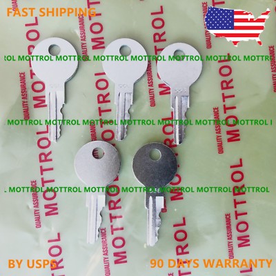 5 PK 556 KEY FITS Ford New Holland,GRADALL,Hyster, Lull,Yale,Forklift ...