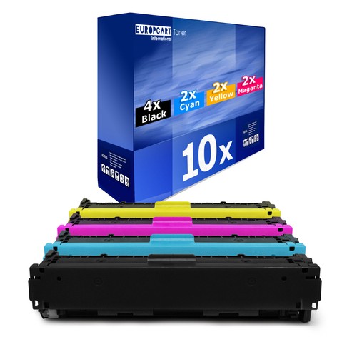 10x Toner Replaces Canon 731BK 731C 731M 73 4059844712866 | eBay UK