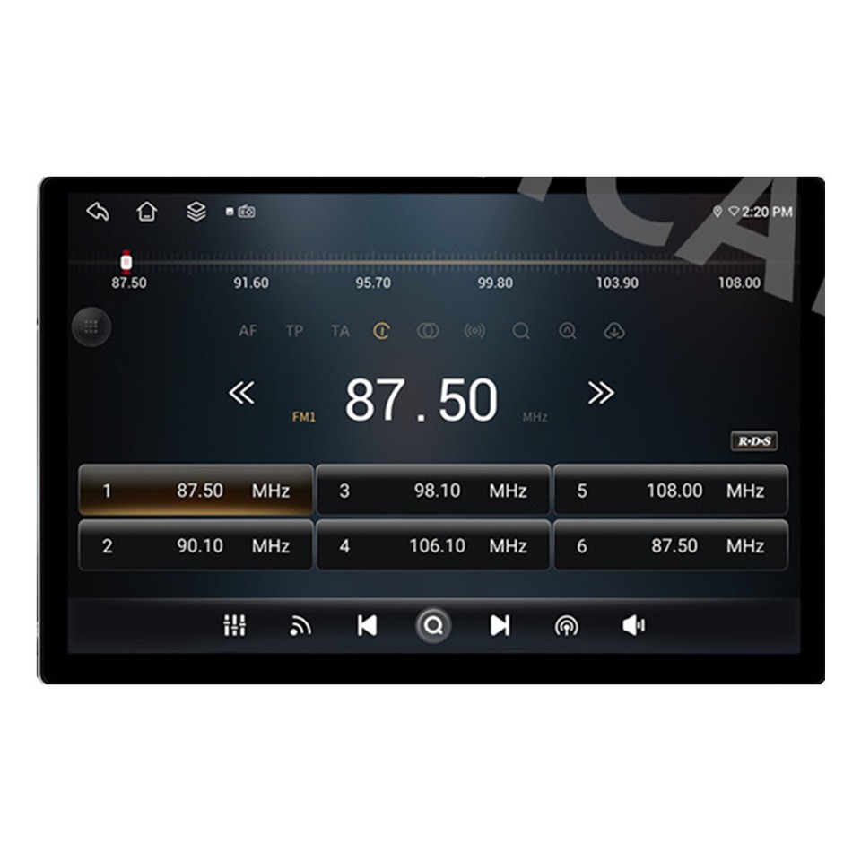 Android 13 Car Stereo Touch Screen Radio GPS Navigation Bluetooth Wifi ...