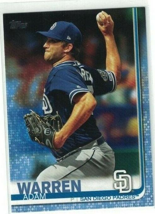 2019 Topps Update Series - Adam Warren #US138 Father's Day Blue /50 for ...