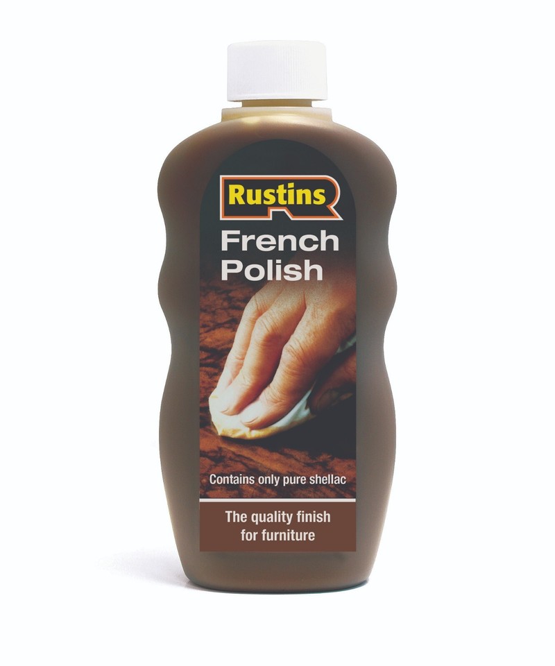 Rustins French Polish, Pure Shellac, Quality Finish for furniture 125 ...