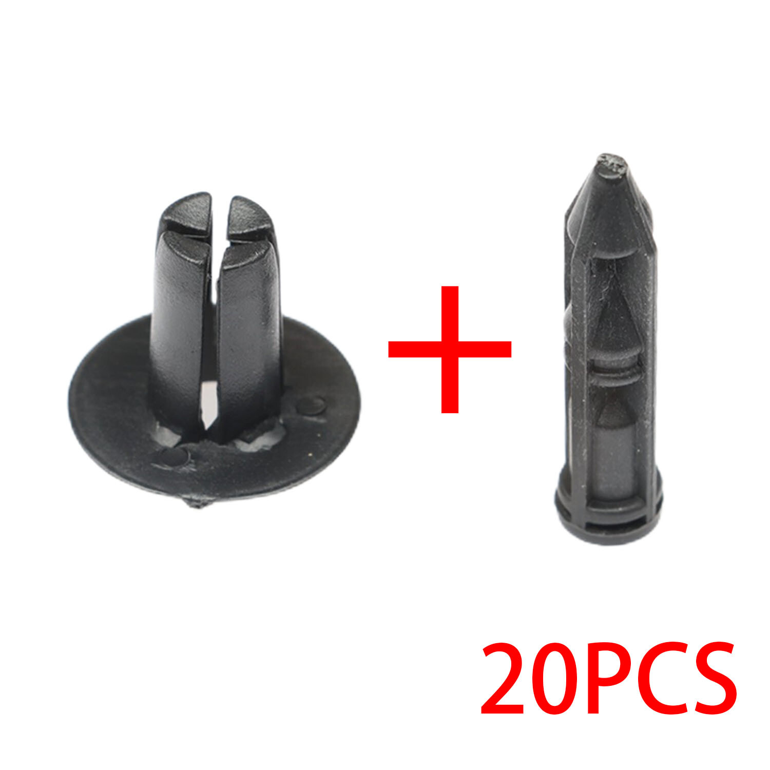 20 Black Plastic Bumper Cover Retainer Clips for Subaru WRX STI 15-18 ...