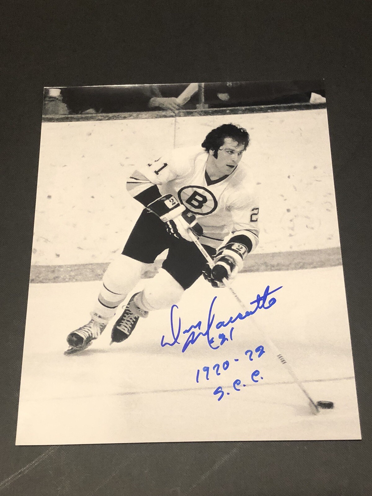 Don Marcotte Boston Bruins Signed Auto 8x10 Photo Autograph | eBay
