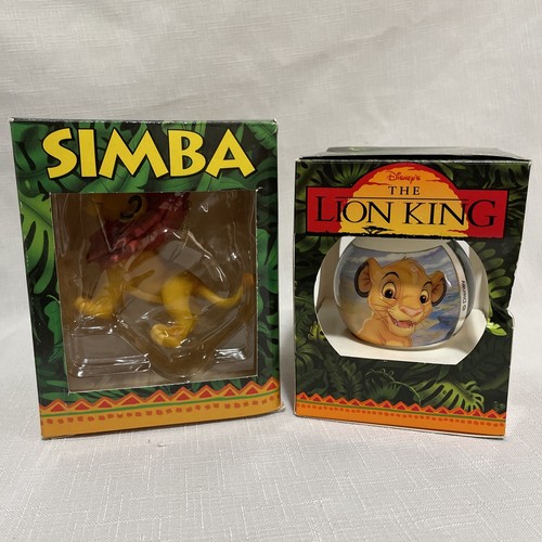 Vintage Simba Christmas Ortament 1995 Lion King Disney | eBay