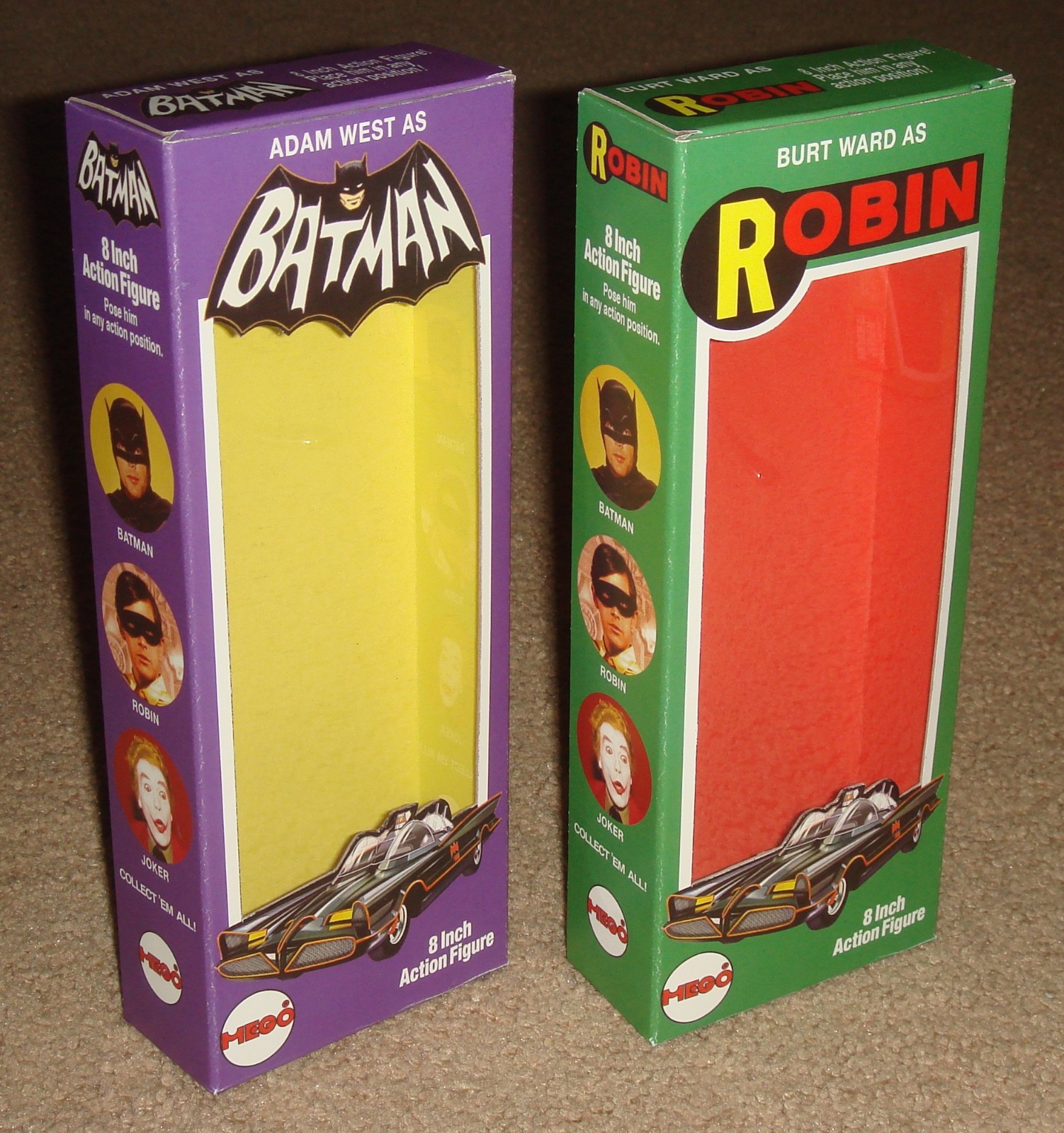 BATMAN 1960's SERIES ACTION FIGURE BOXES YOU PICK | eBay