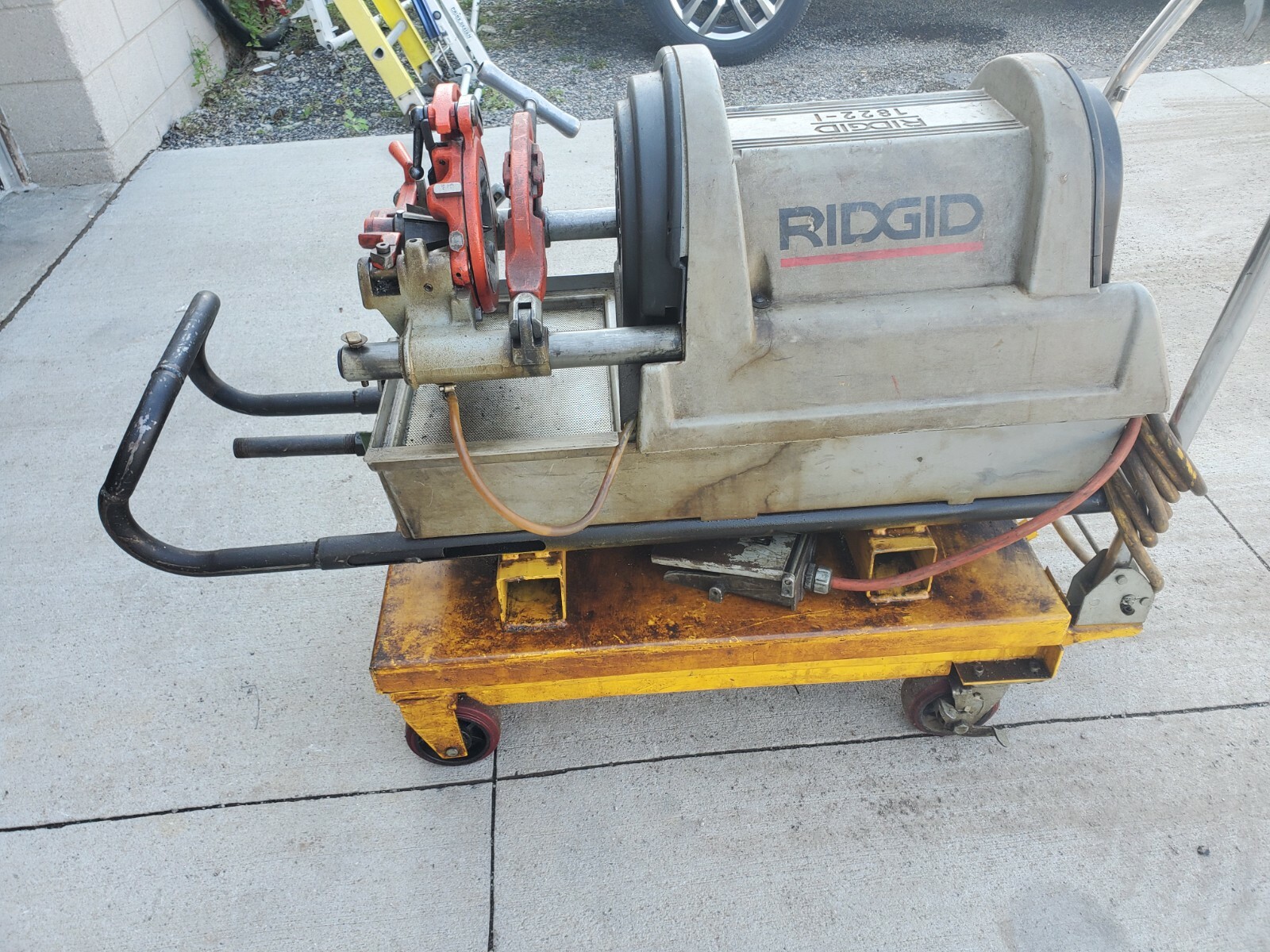 Rigid 1822-1 Automatic Pipe Threading Machine | eBay
