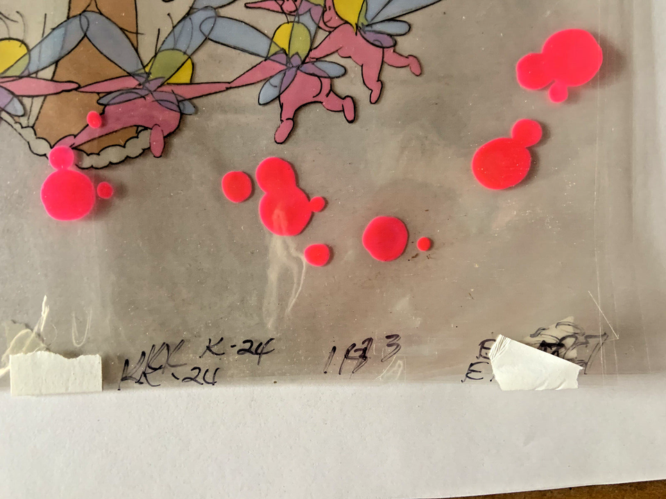 4 different WIZARDS Film Original RALPH BAKSHI PRODUCTION CELS 4 layers ...