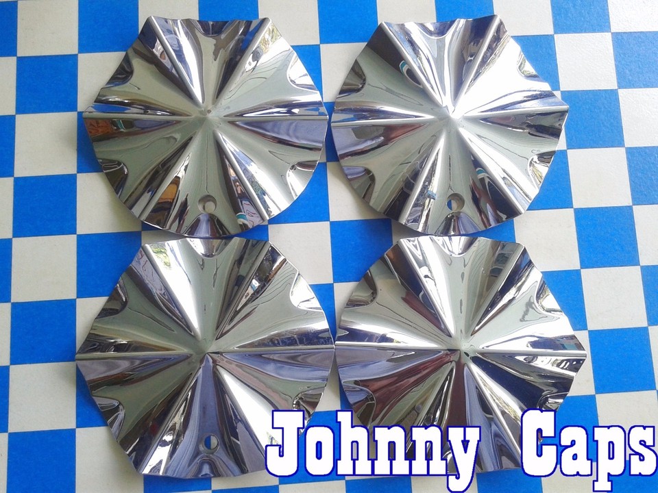 UNKNOWN EQUUS Wheels CHROME Center Cap # EQ12 Custom Wheel Center Caps ...