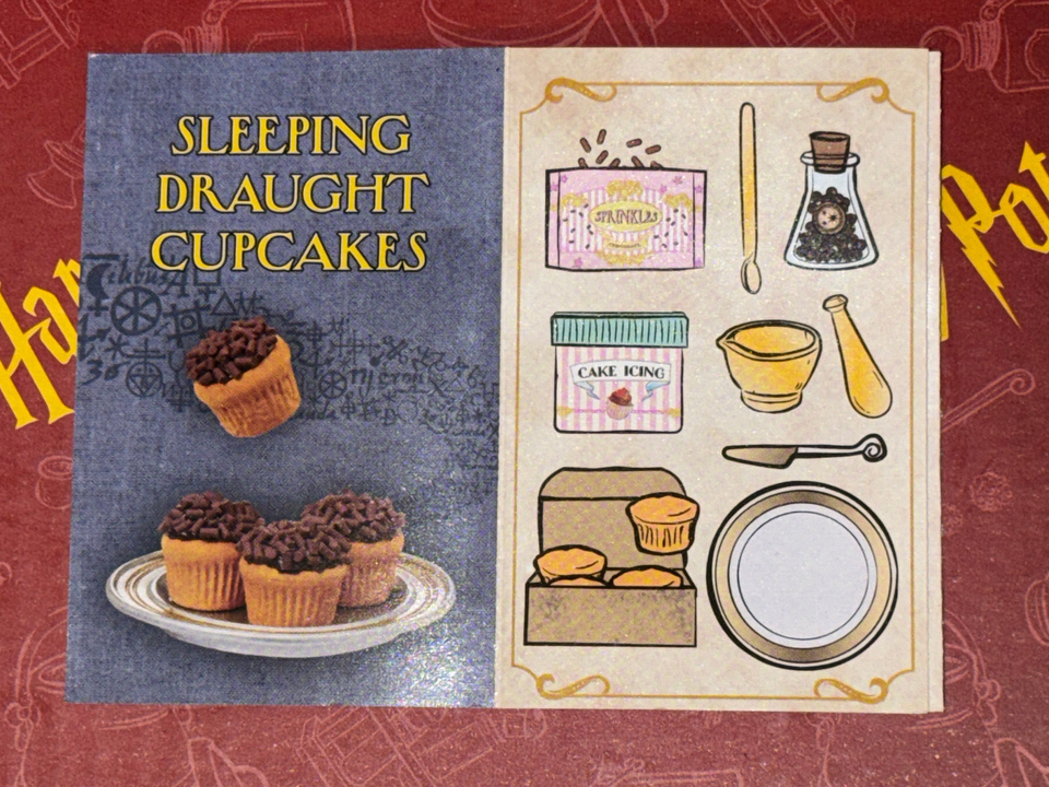 SEALED! SLEEPING DRAUGHT CUPCAKES Miniverse Wave 3 Pinhole Potions ...