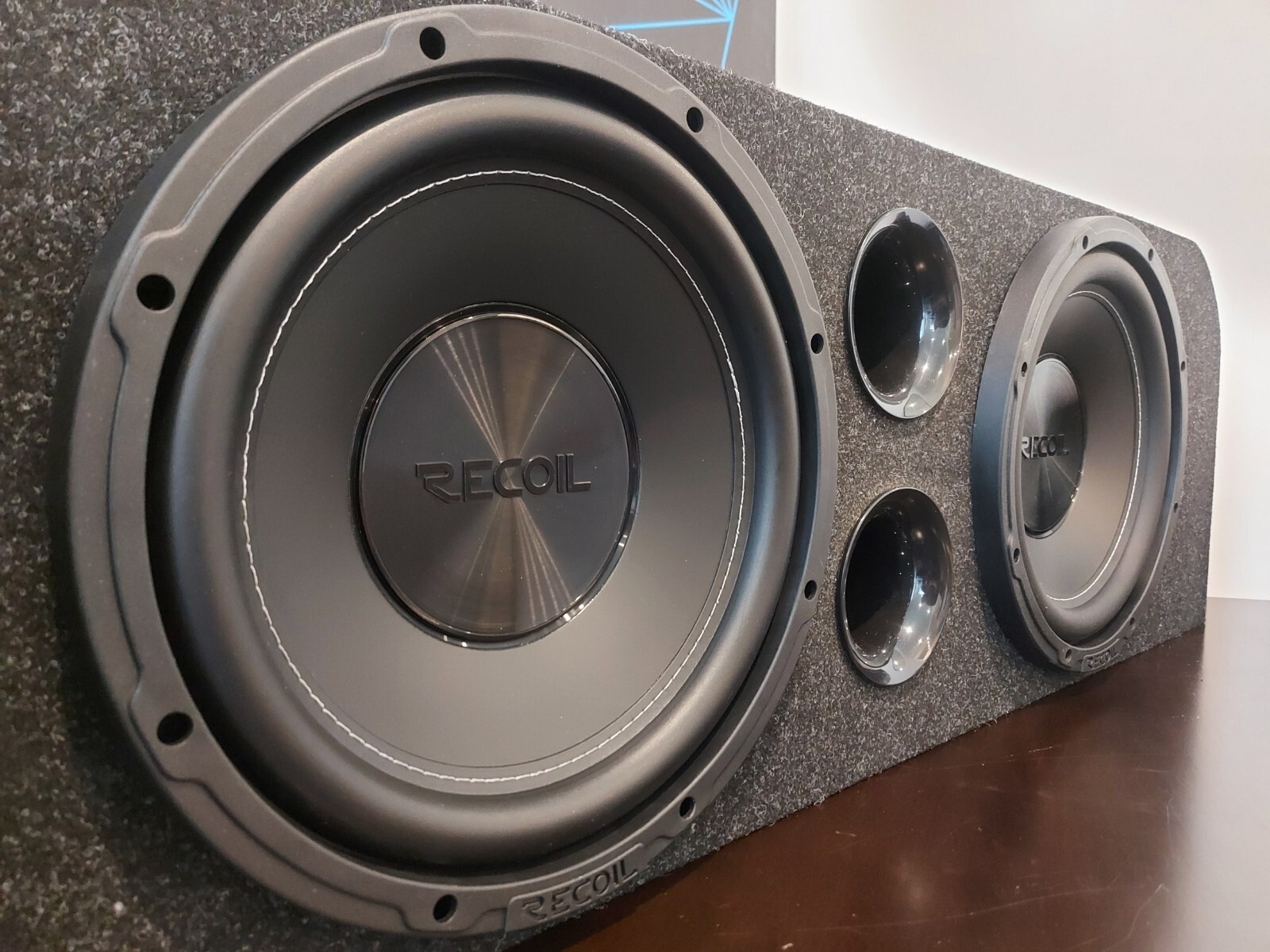 RECOIL SUB PACK Ford BA BF FG Falcon sedan Dual 12inch sub 12" inc ...