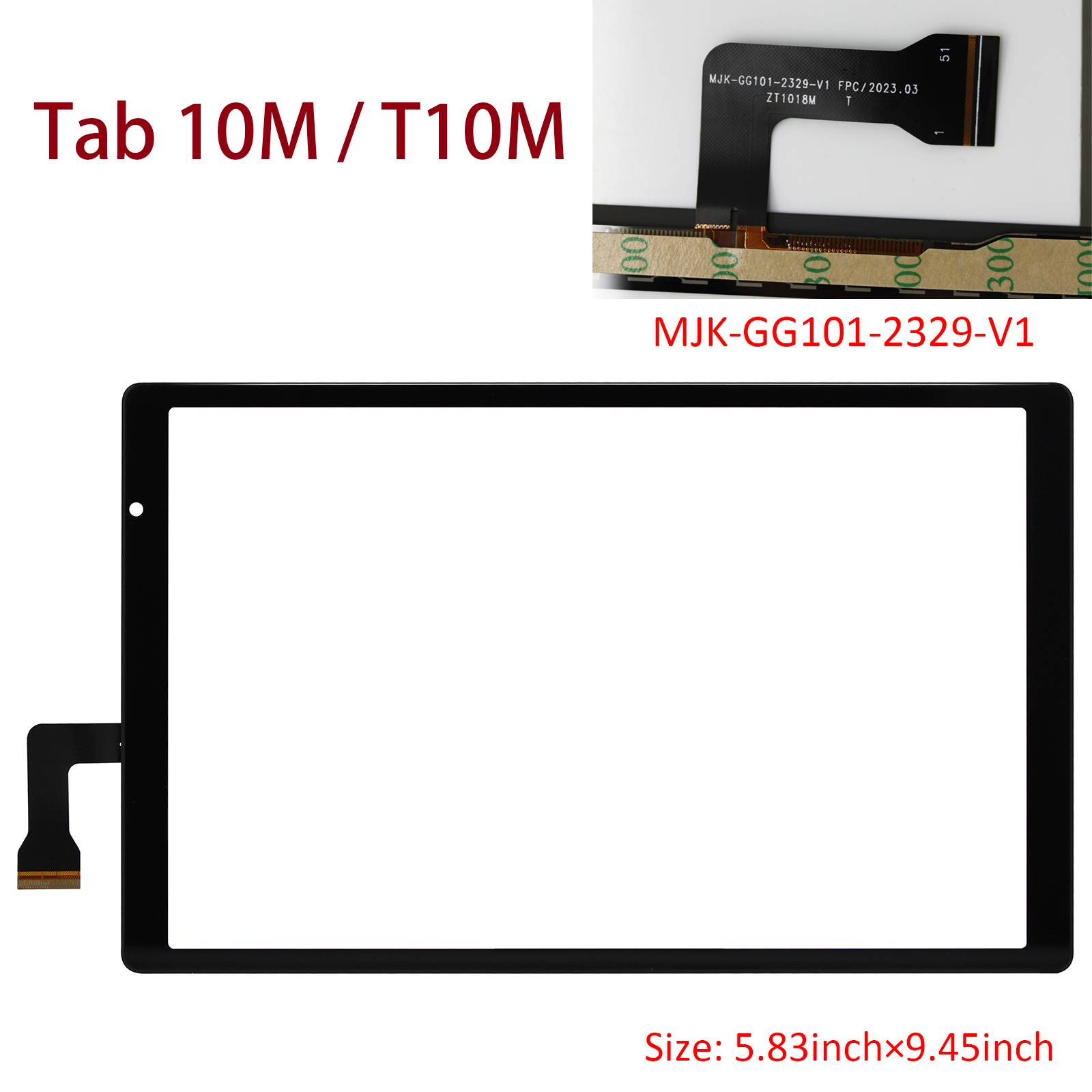Digitizer Touch Screen Glass For Vortex Tab 10 T10M Pro Plus Pro+ ...