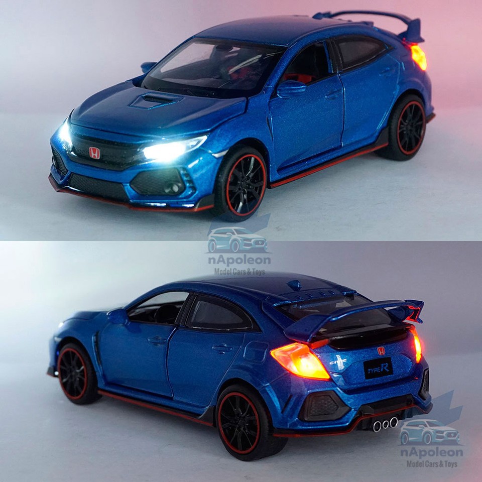 Honda Civic Type R Hot Hatch 1/32 Model Car Diecast Toy Vehicle Kids ...