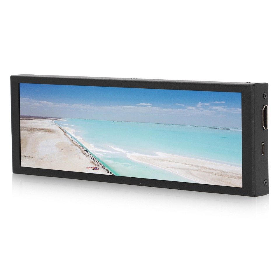 PC Case Secondary Screen 7.9in TFT LCD Temperature Monitor Driver Free ...