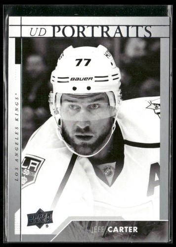 2017-18 Upper Deck #P-47 Jeff Carter Los Angeles Kings UD Portraits ...