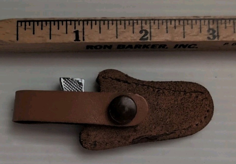 Berloque Miniature 2mm Pinfire Fob Mini Pistol LITTLE ATOM JAPAN GUN ...