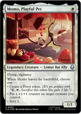 Momo, Playful Pet - 030 - U - NM - Avatar:TLAB - MTG - Foil | eBay