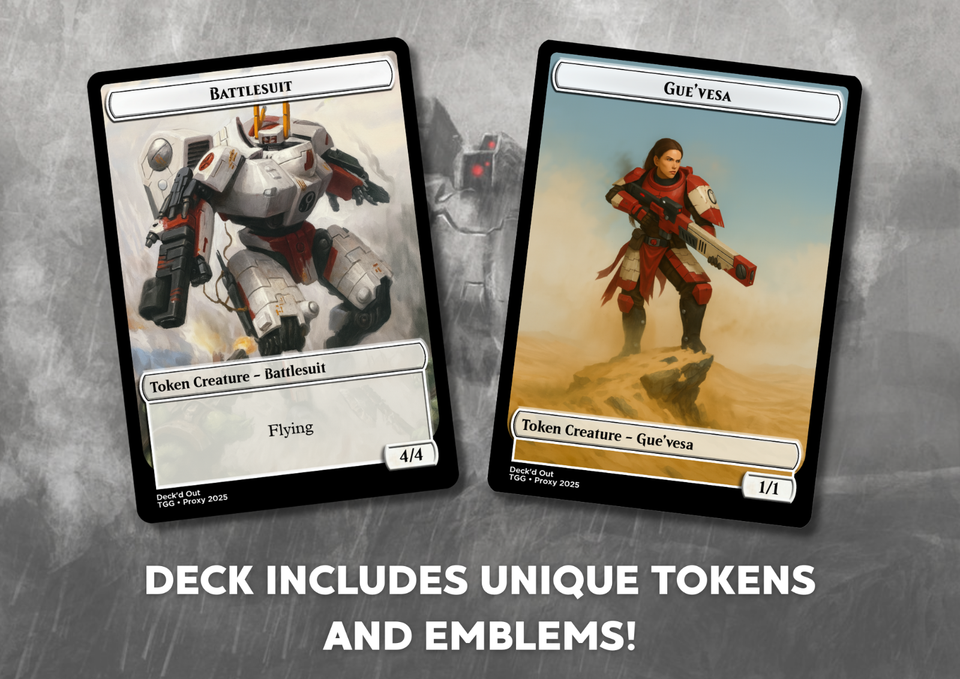 The Greater Good X MTG Custom Art - Full 100 Card EDH Deck w/Custom ...
