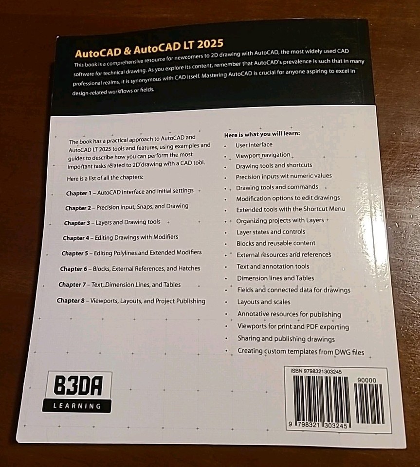 NEW AutoCAD & AutoCAD LT 2025: Quick Start Guide by Allan Brito B3DA ...