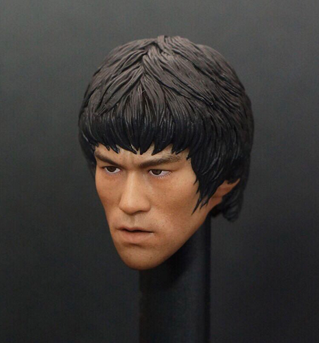 Hot 1/6 Scale Accessories Bruce Lee Head Sculpt The Game of Death F 12 ...