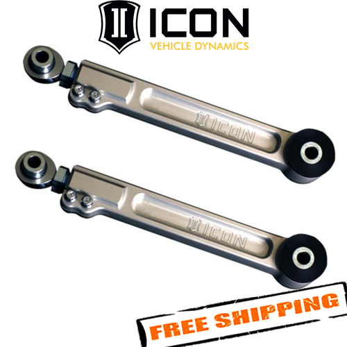 ICON Vehicle Dynamics 54100 Rear Upper Billet Aluminum Trailing Arm Kit ...