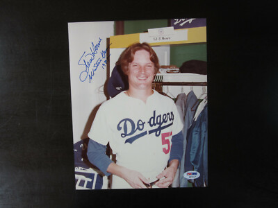 Steve Howe Autograph Signed 8 x 10 Photo PSA/DNA Los Angeles Dodgers | eBay