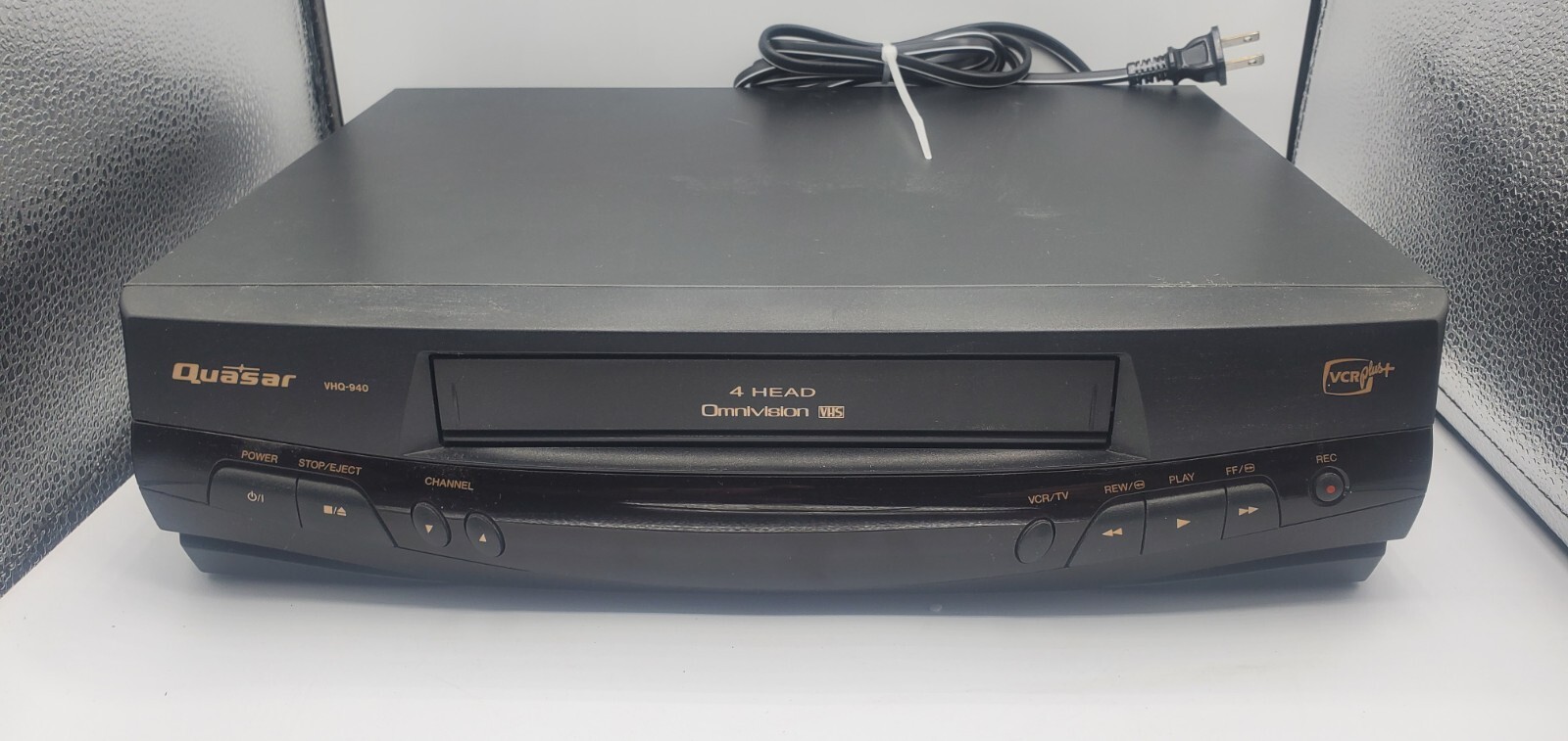 Quasar VHQ-940 4 Head Hi-Fi Stereo VHS VCR TESTED & WORKING | eBay