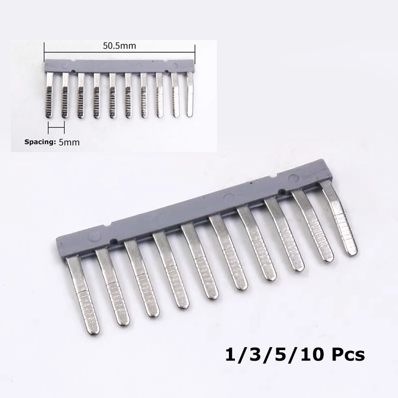 10 Positions Wiring Terminal EB10-5 Plug In Connector Strip Suitable ...