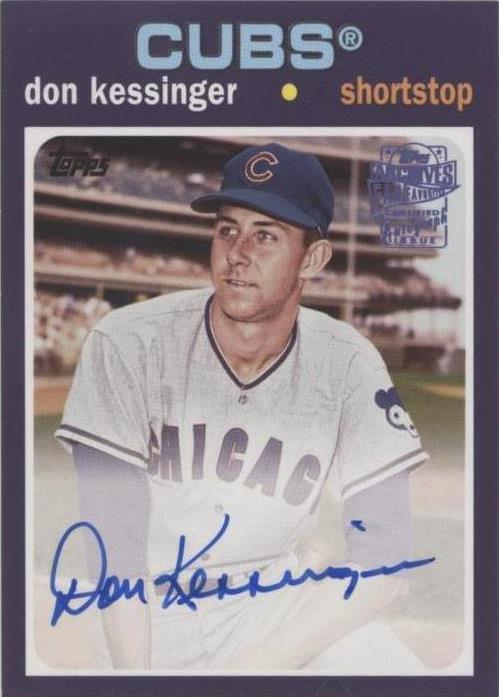 2018 Topps Archives - Fan Favorites Autographs 1971 Design Don ...