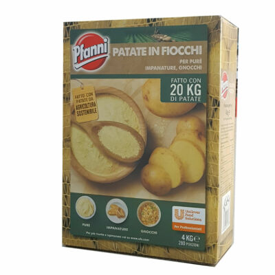 PFANNI PREPARATO PURÈ DI PATATE IN FIOCCHI CONFEZIONE DA 4 KG SENZA ...