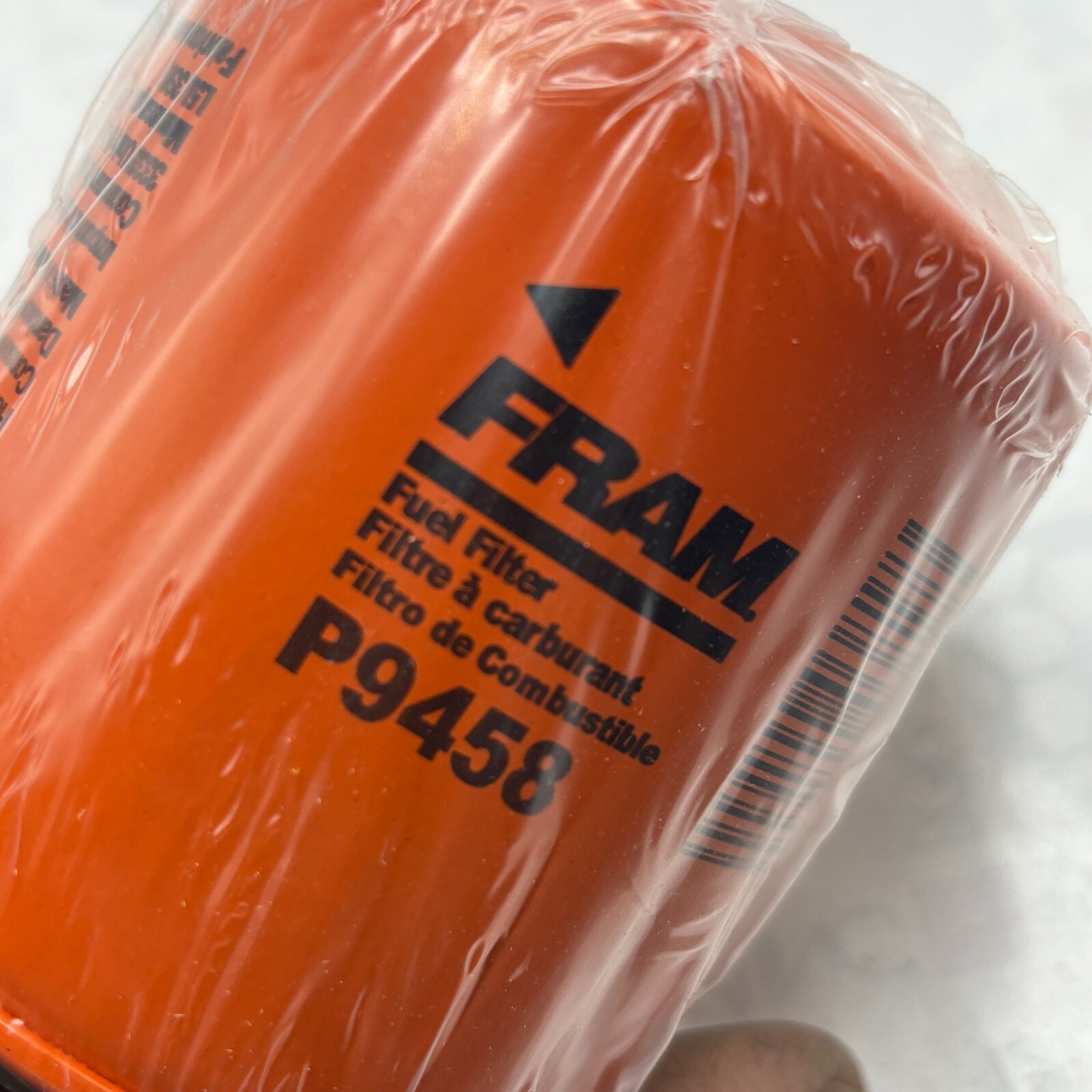 Fram P9458 - Fuel filter cross reference