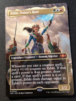 Eshki, Temur's Roar - Extended Art - TDC - MTG - EN - NM - 0003 | eBay