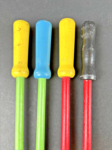 Vintage Carnival Circus Souvenir Walking Cane Stick Wood Knob Topper ...