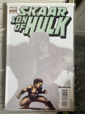 Skaar Son Of Hulk # 1 Bd Rare Seconde Imprimé Variante 1st 616 Universe ...