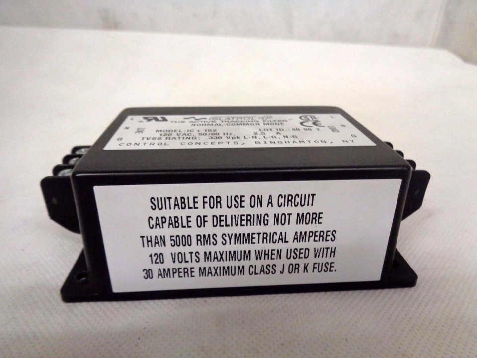 ISLATROL CONTROL CONCEPTS MODEL IC+102 TRACKING FILTER | eBay