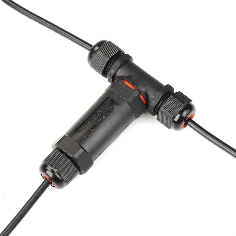 Waterproof Power Cable Connector Joint Submersible Water Pond 3 Core CE ...