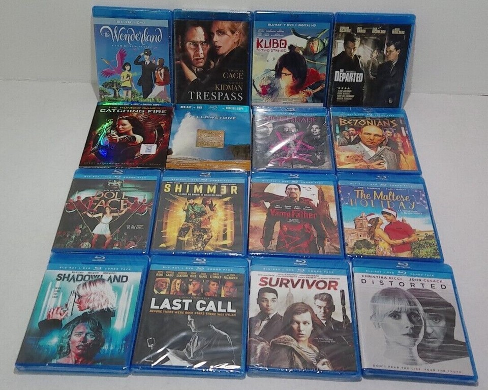 Wholesale Lot of Assorted BLU-RAY Sets BRAND NEW Free Shipping NO ...