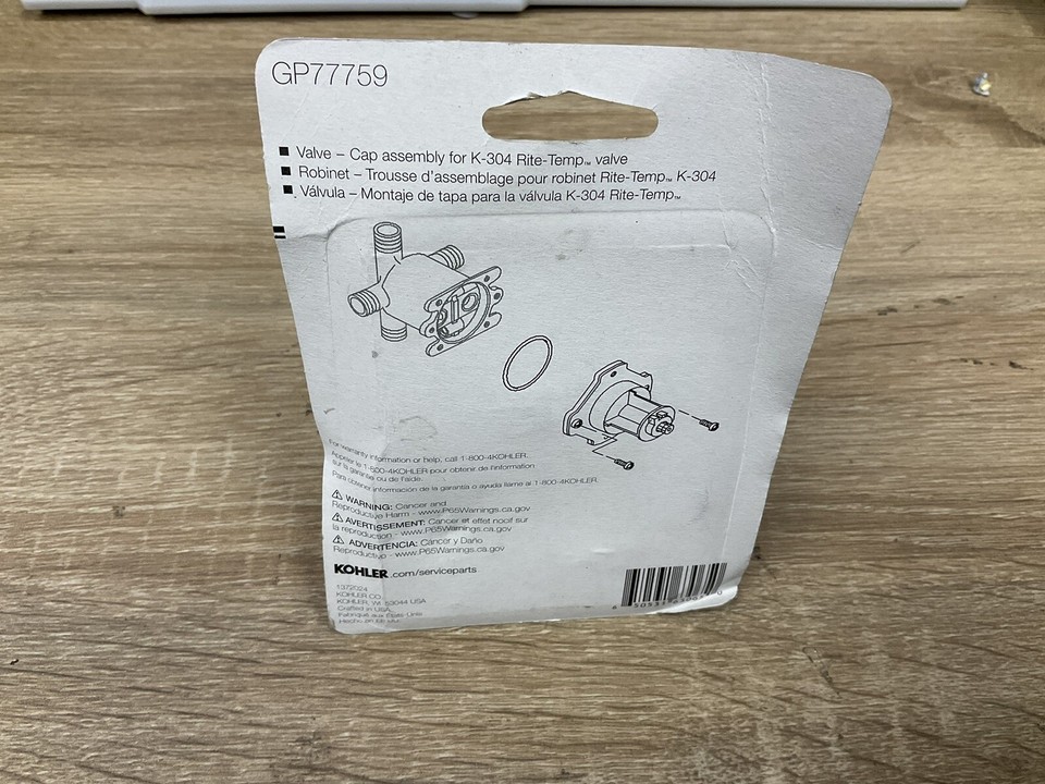 Kohler GP77759 Mixing Valve - Black (K-GP77759) | eBay