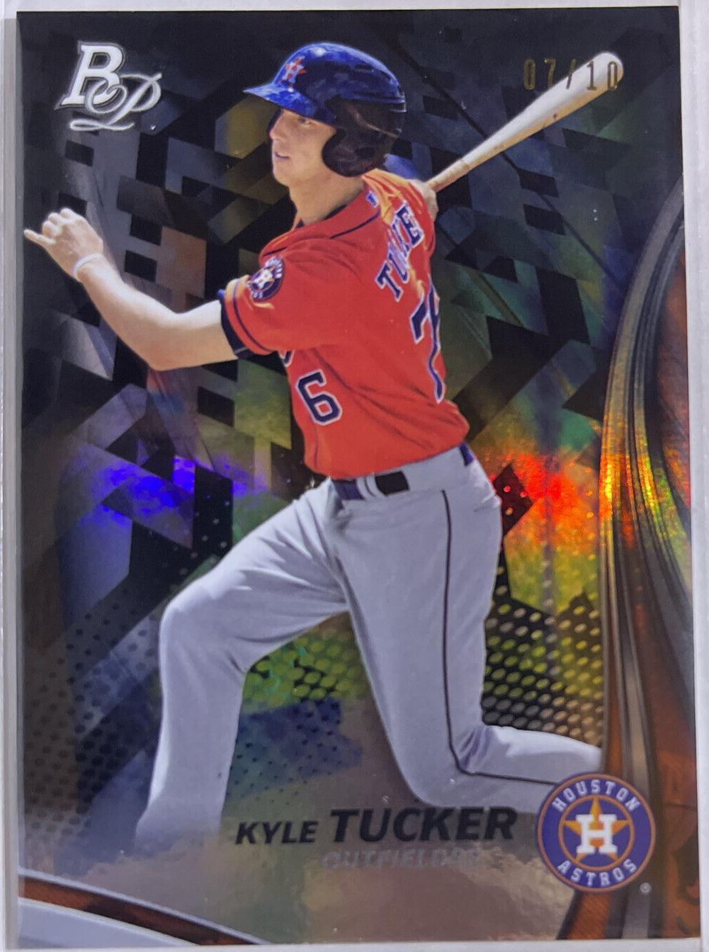 2017 Bowman Platinum - Top Prospects Kyle Tucker #TP-KT Black /10 (RC) for sale online | eBay