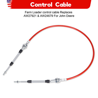 Throttle Cable For AW27921 AW24679 (60-00174) For John Deere Farm ...