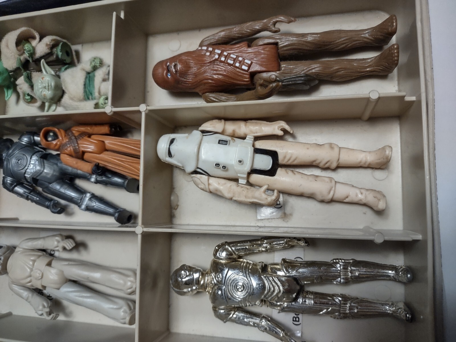 Vintage Kenner Star Wars LOT Of 14 ACTION FIGURES + Carry Case | eBay