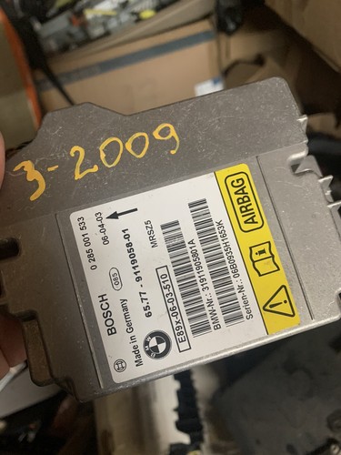 BMW E87 E90 E91 SRS Master Control Module Computer 128i 135i 328i 335i ...