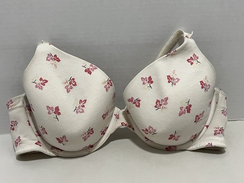 VICTORIA SECRET 34D LIGHTLY LINED FULL COVERAGE FLORAL BRA!! | eBay