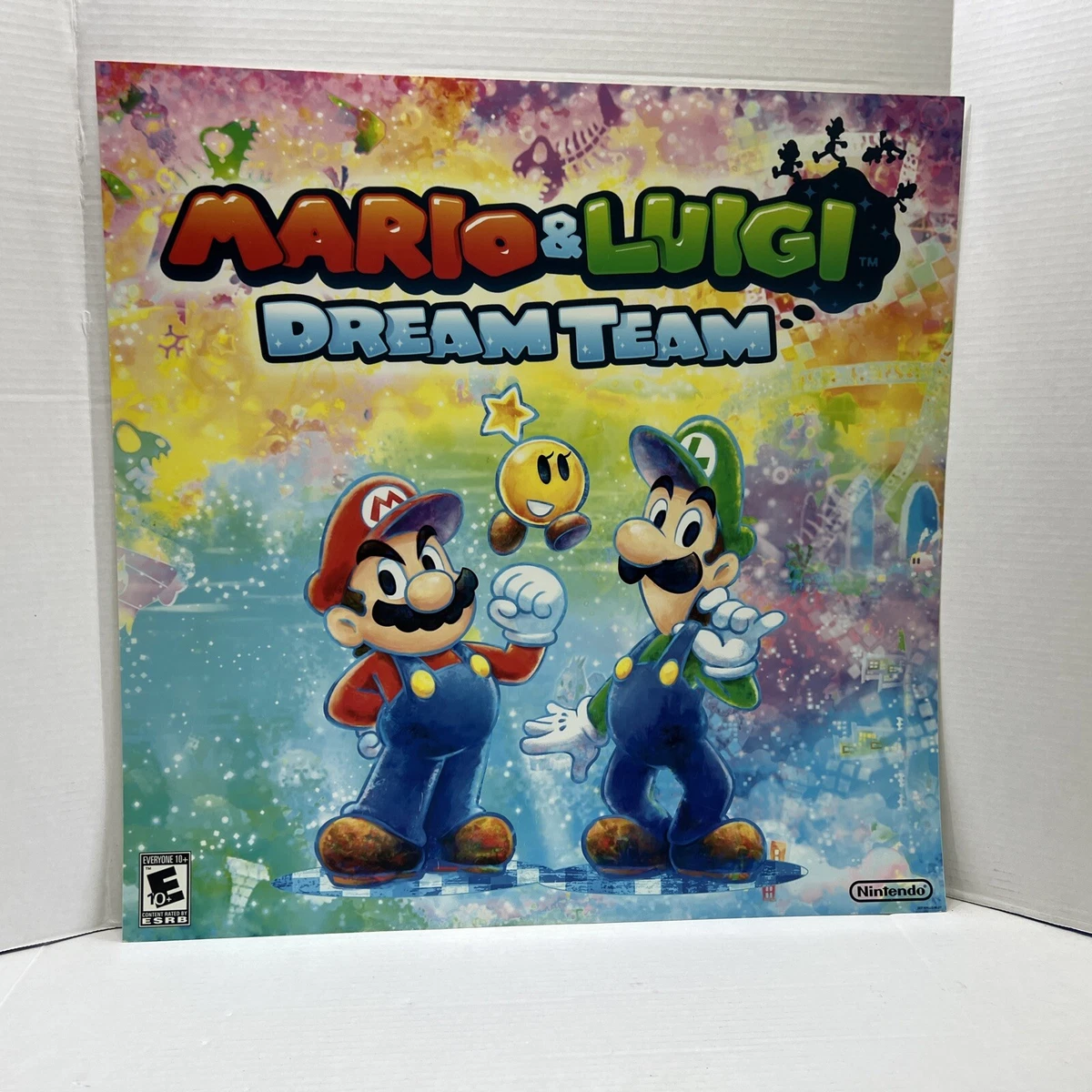 Mario And Luigi Dream Team Box Art